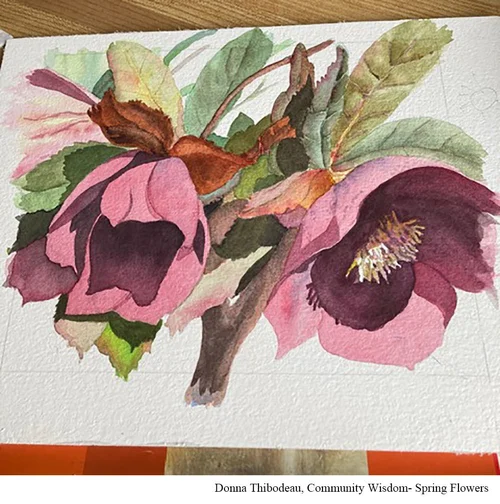 Spring Flowers: Community Wisdom — Learn to Paint Podcast