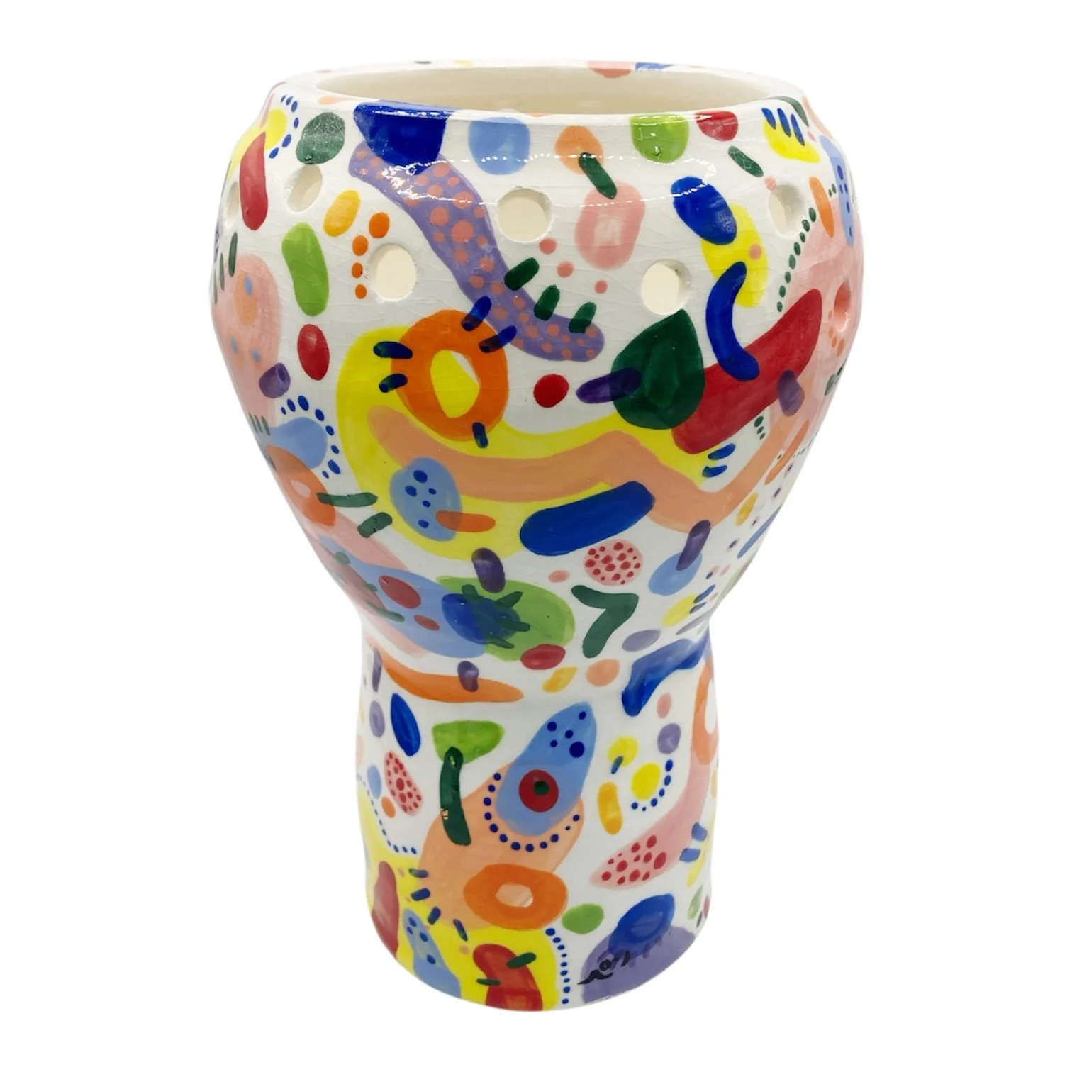 Samba Ikebana Large Pot by What On Earth — WHITE PAPER PEN