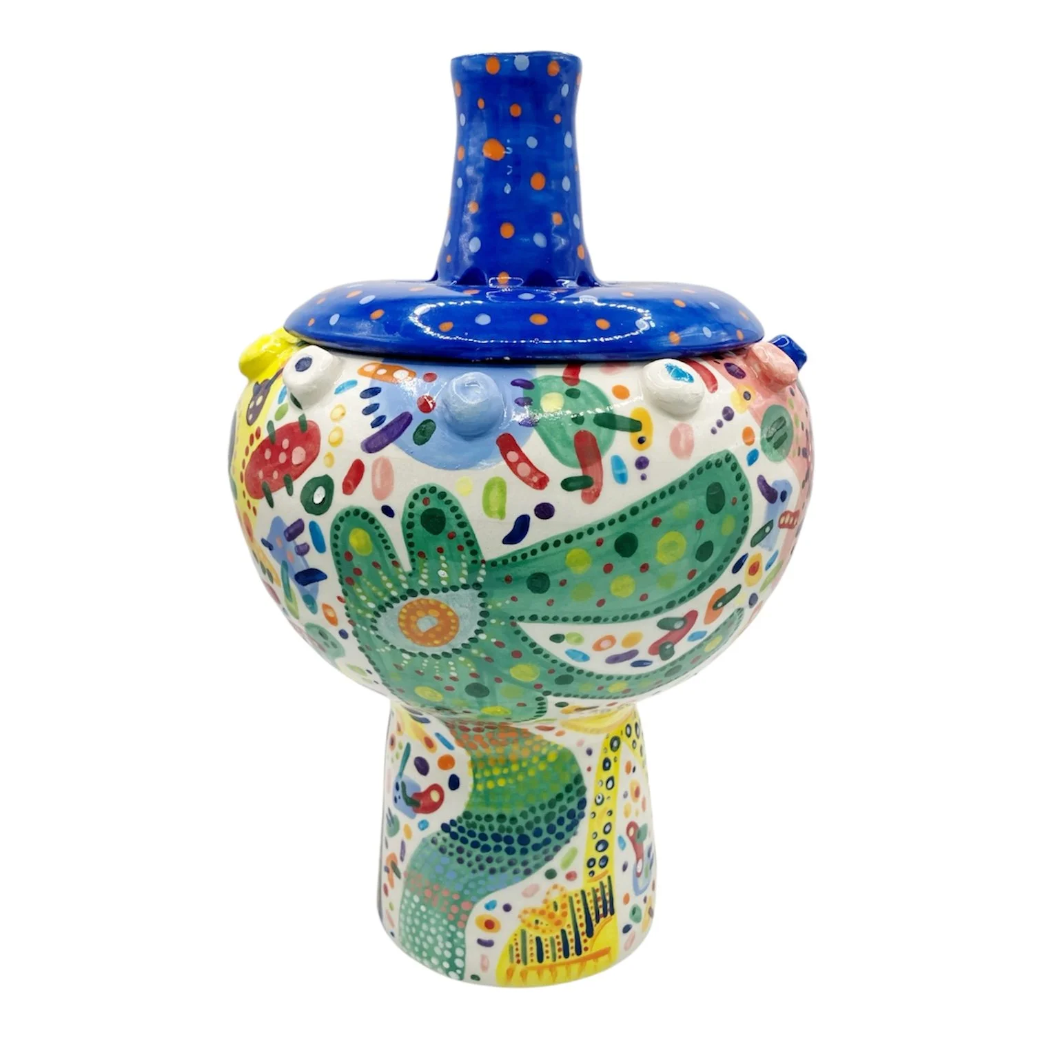 Samba Carnival Pot by What On Earth — WHITE PAPER PEN