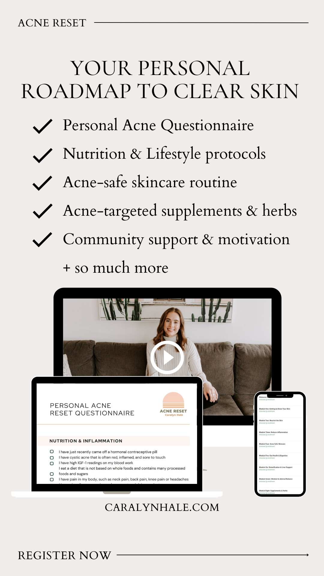 The Pill & Acne, Coming off the Pill without breaking out — Caralyn Hale, Holistic Acne Coach