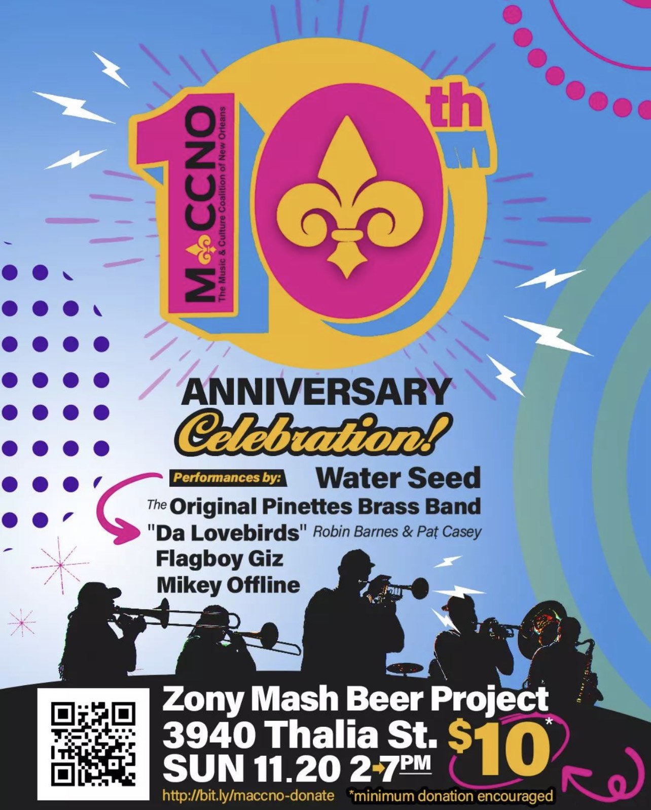 MaCCNO 10th Anniversary Celebration! — Zony Mash Beer Project