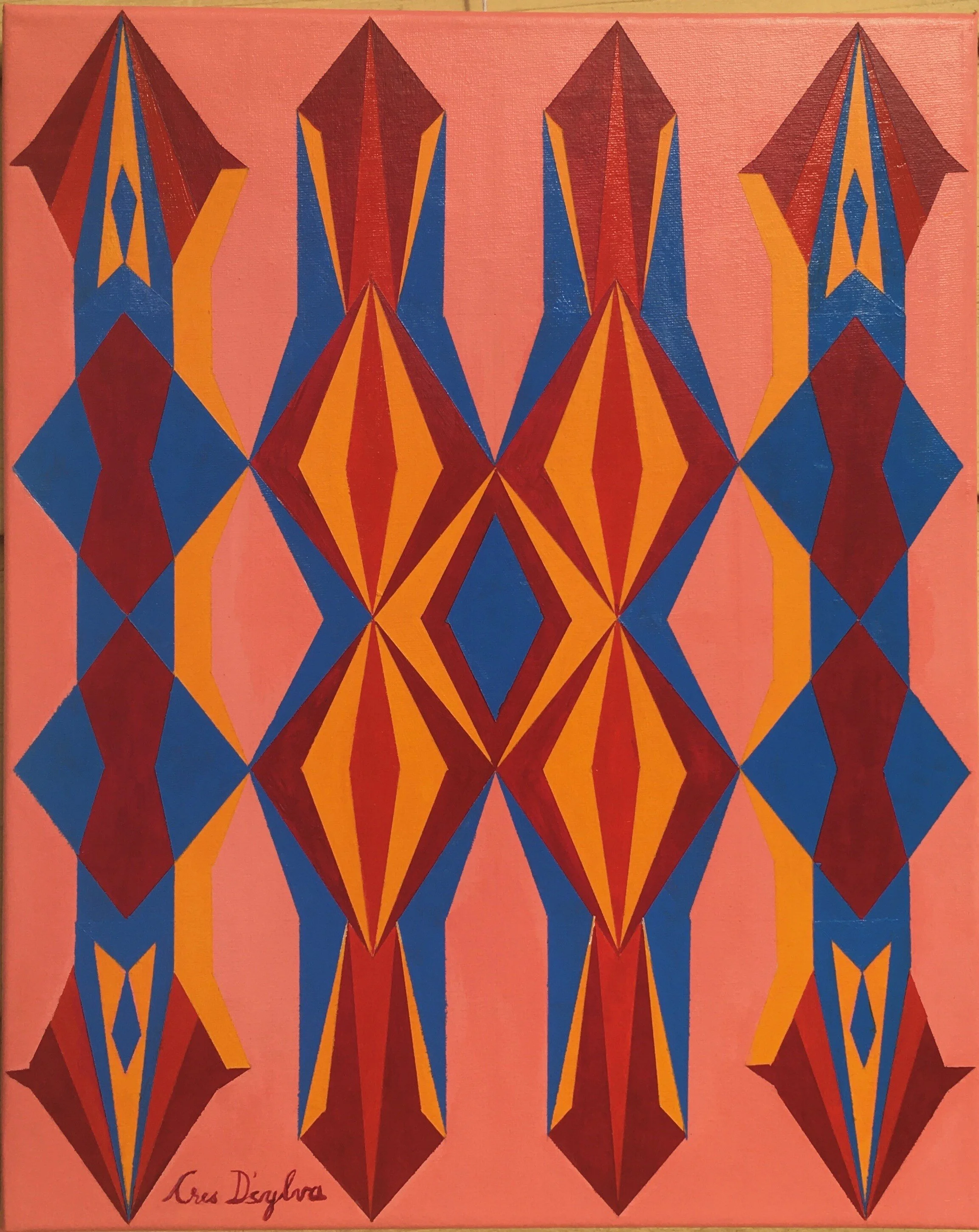 ABSTRACT ART BY CRES DSYLVA