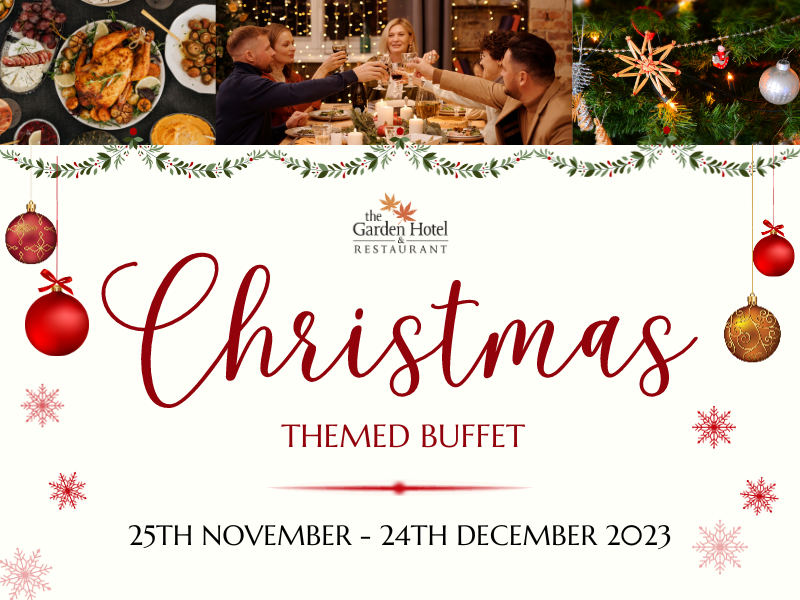 Celebrate Christmas 2023 - Garden Hotel & Restaurant
