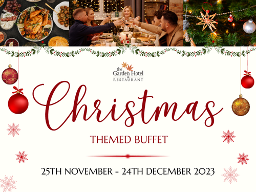 Celebrate Christmas 2023 - Garden Hotel & Restaurant