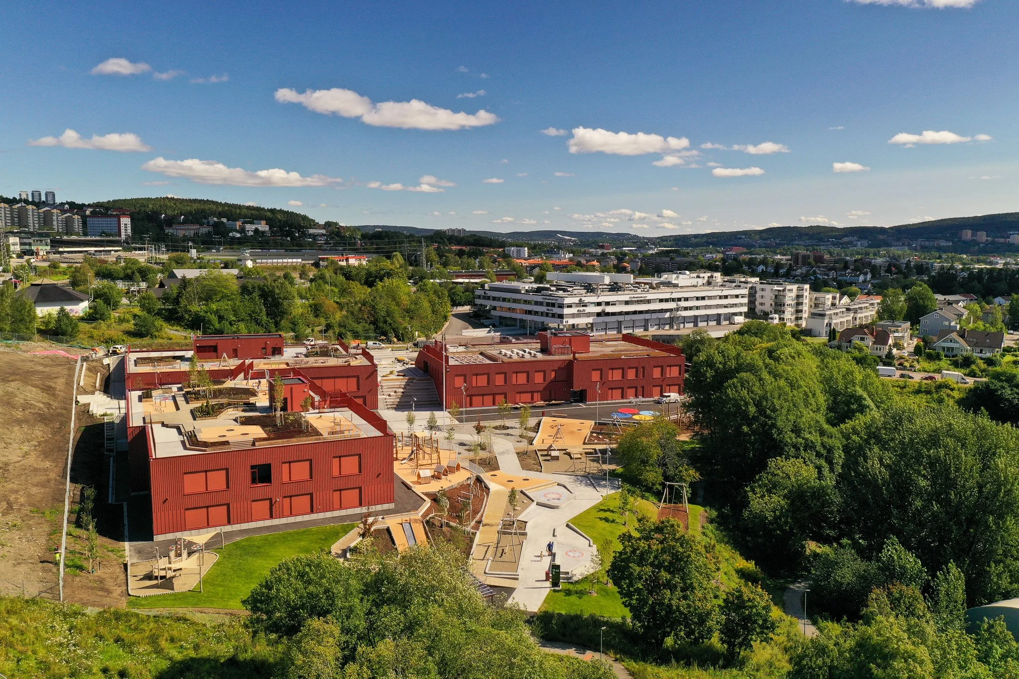 Slik er nye Refstad skole — WK Entreprenør