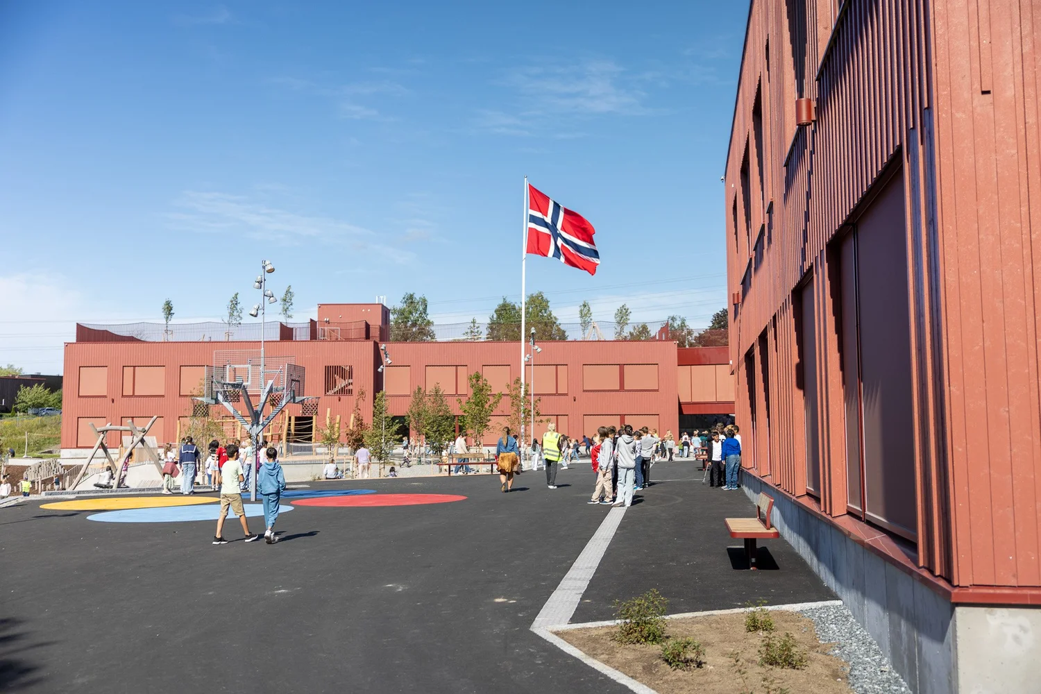 Slik er nye Refstad skole — WK Entreprenør