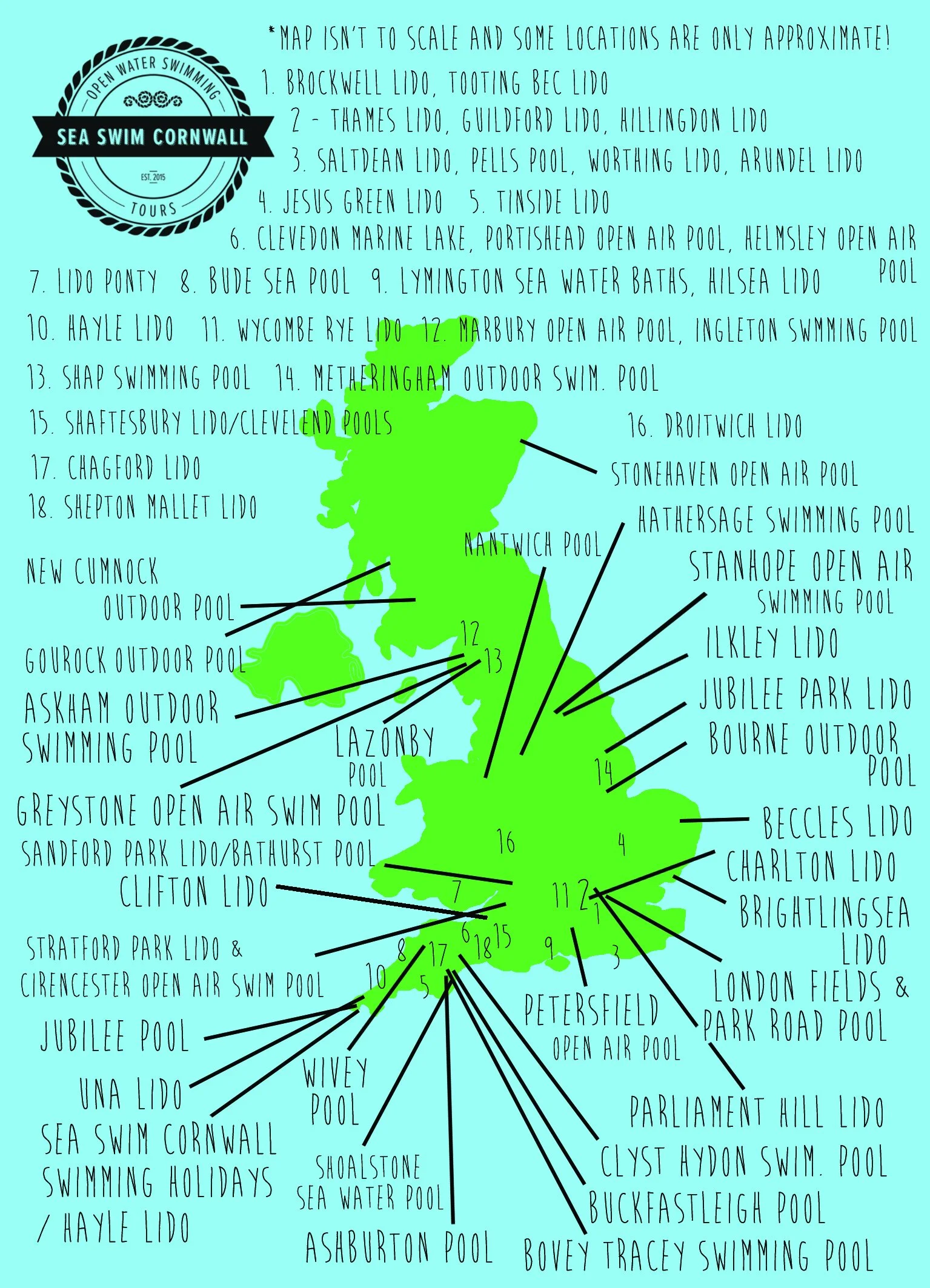 UK Lidos — Sea Swim Cornwall