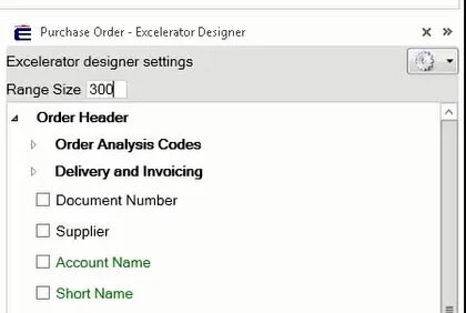 Import Purchase Orders from Excel to Sage 200 — Codis