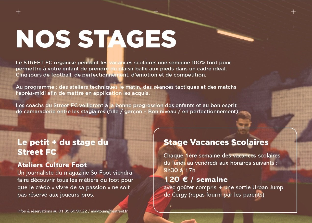 Ecole de football — LE STREET