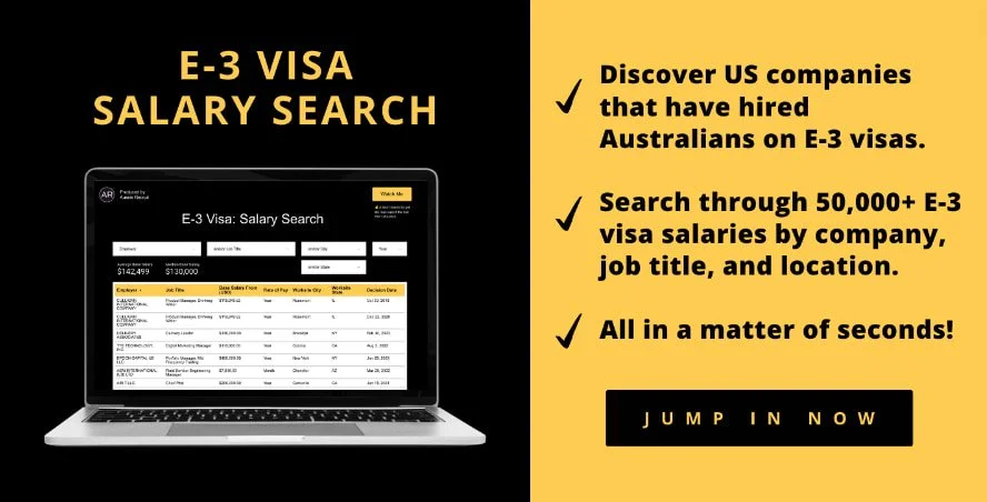 E-3 Visa Salary Search Tool — Aussie Recruit