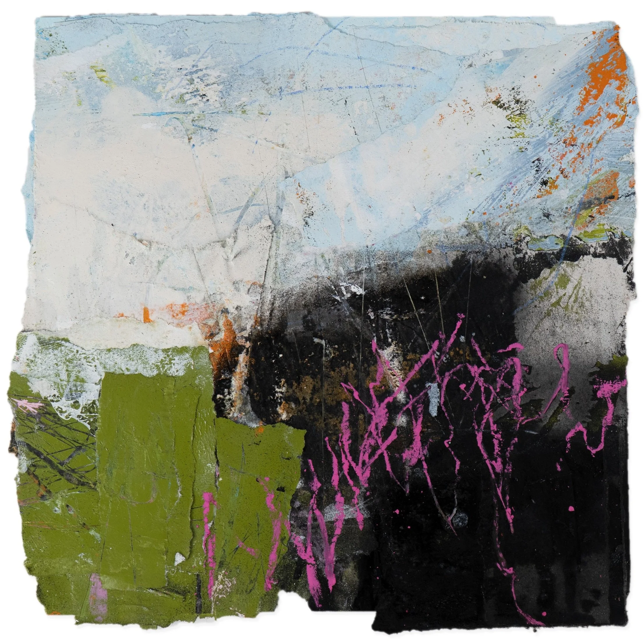 Lewis Noble Abstract Landscape Online Painting Workshops