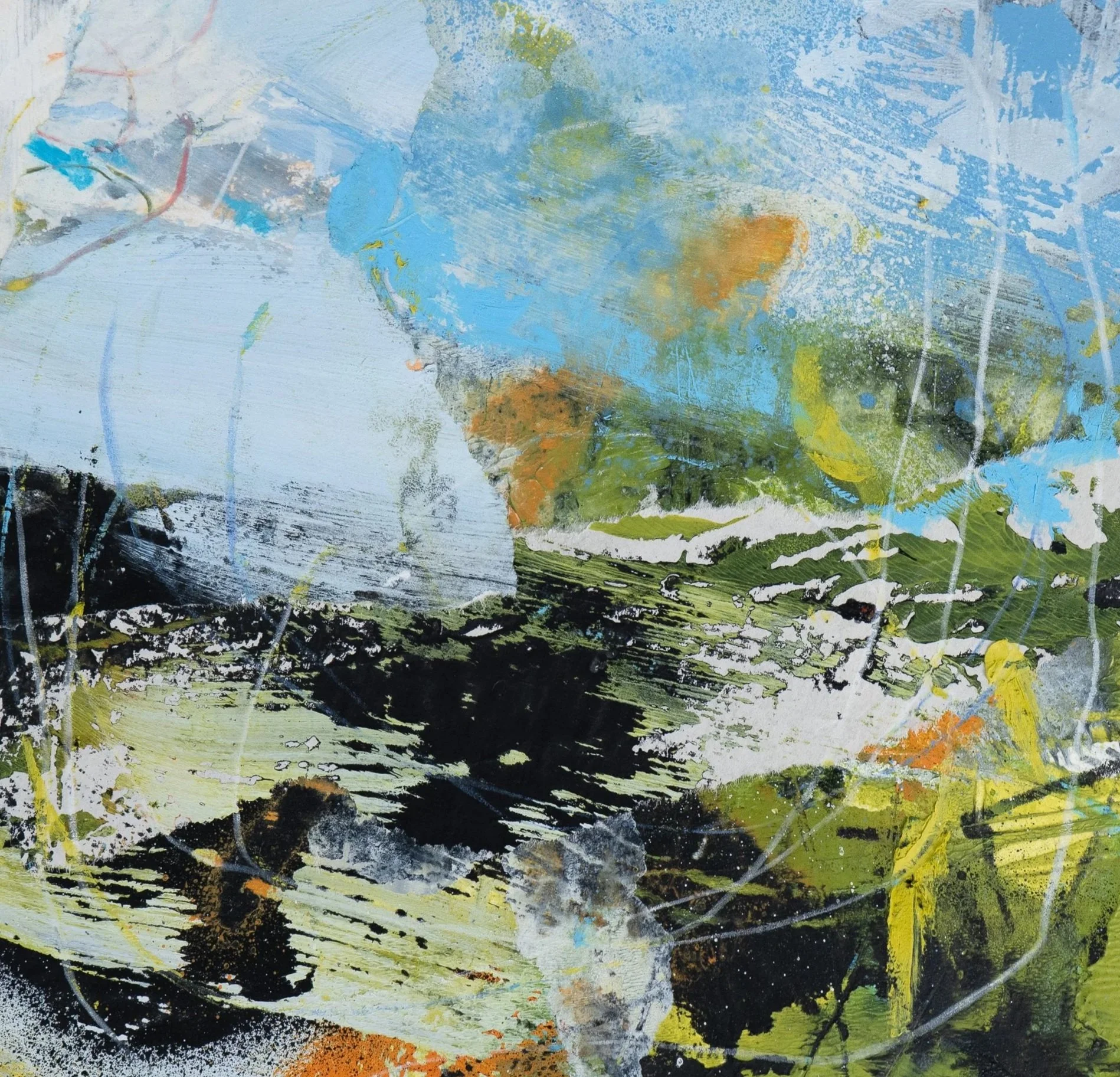 Lewis Noble Abstract Landscape Online Painting Courses