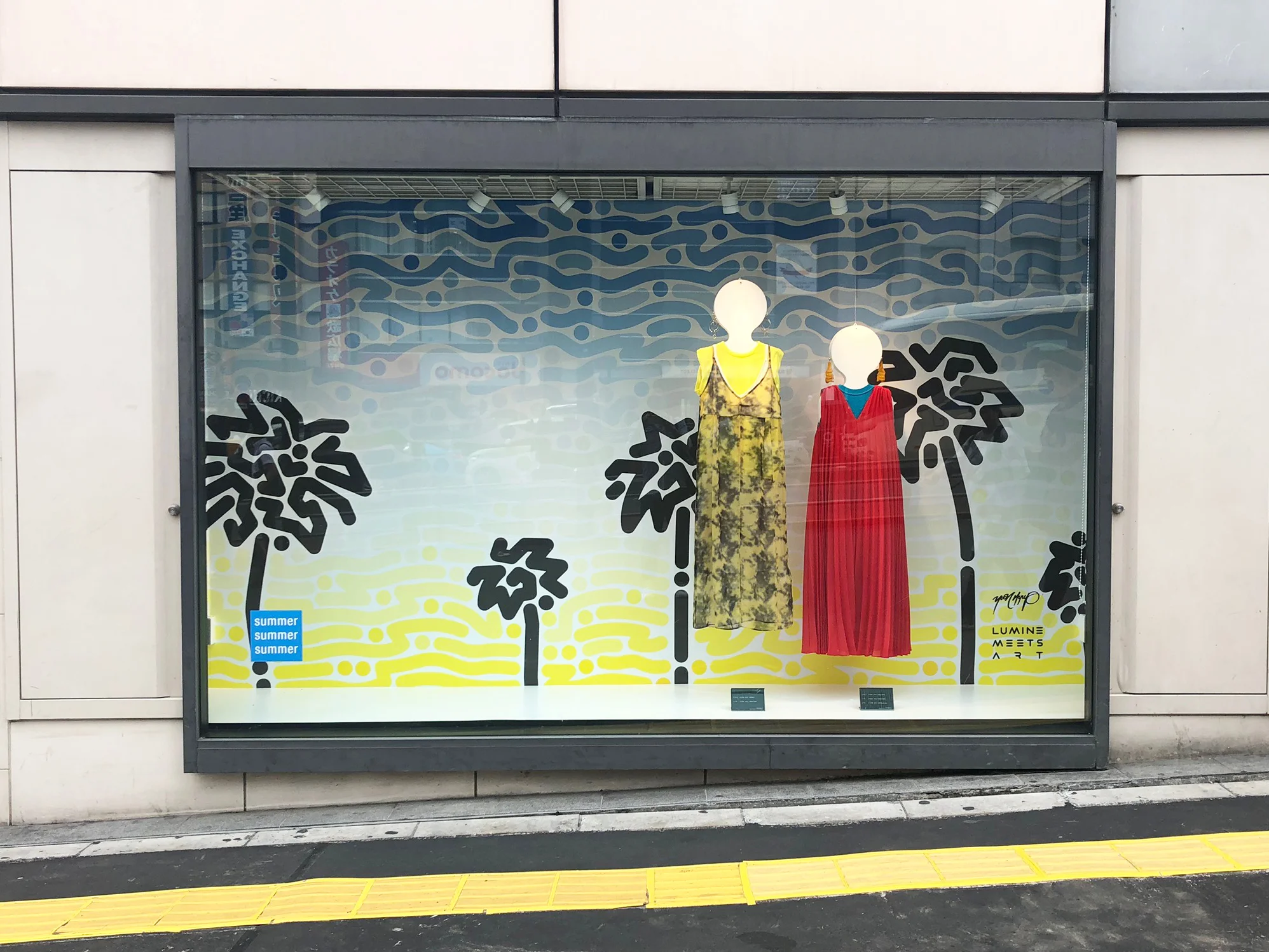 Window Art Installation at Isaac Oppen blog