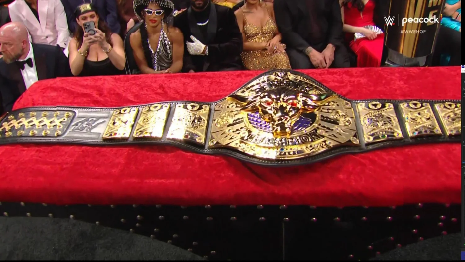 The Rock Awarded a "People's Championship" belt by Lonnie Ali — Comic ...