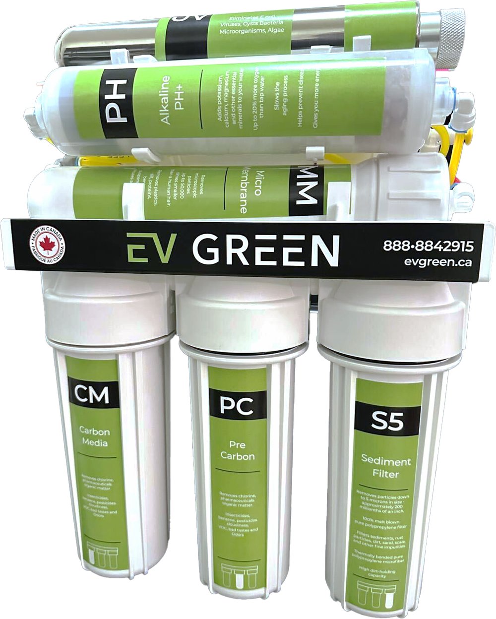 Alkaline & UV RO System — EV Green