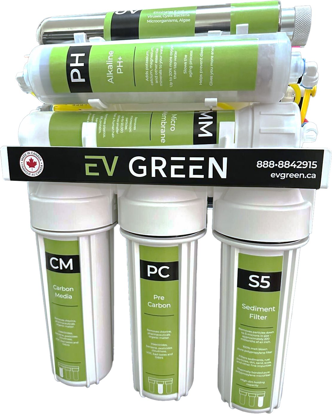 Alkaline & UV RO System — EV Green