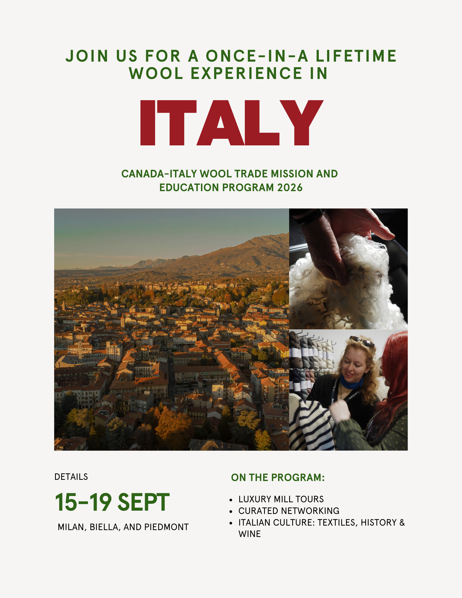 Connecting Canadian Wool to the World