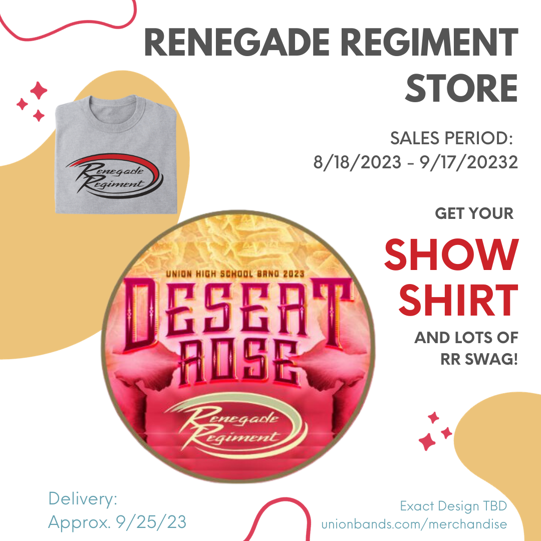 UBPC Merchandise — Union Bands