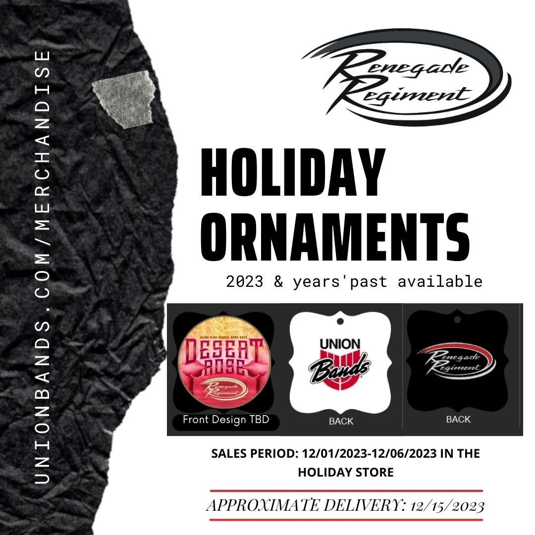 UBPC Merchandise — Union Bands