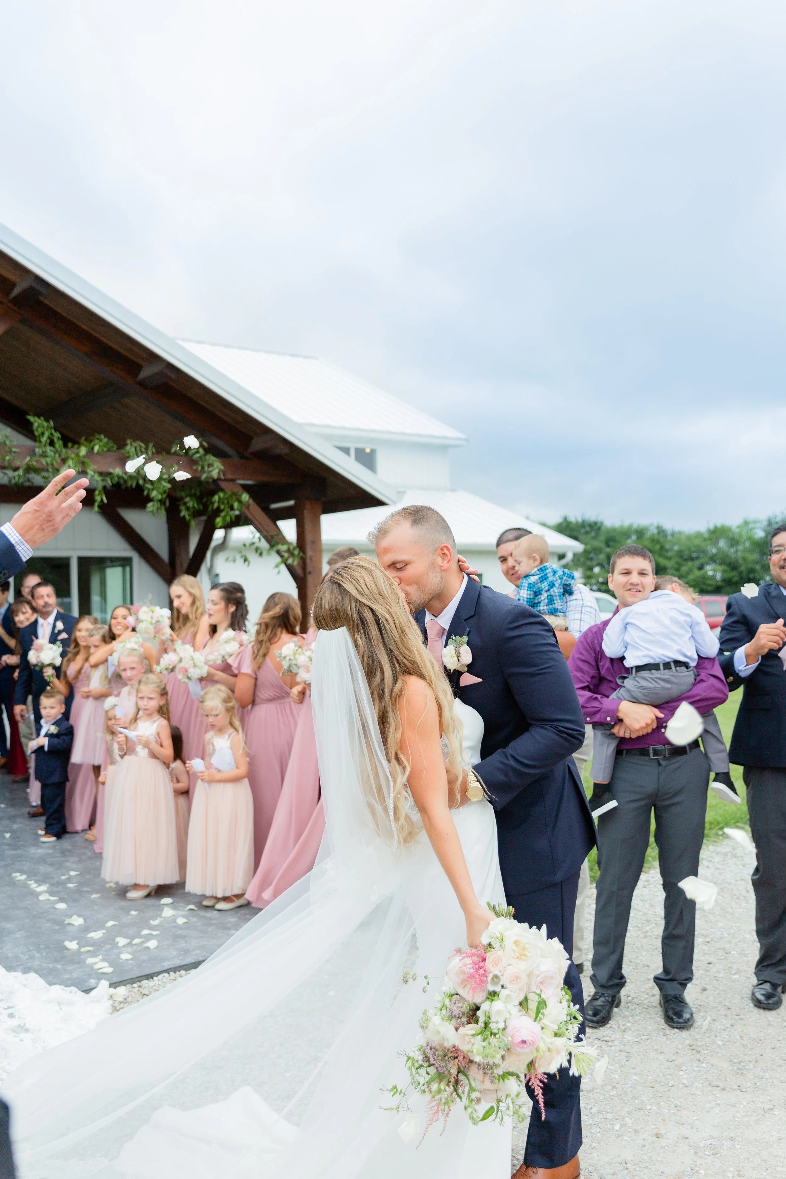 Romantic Summer Garden Wedding with Lush Florals | Callie + Jack from ...
