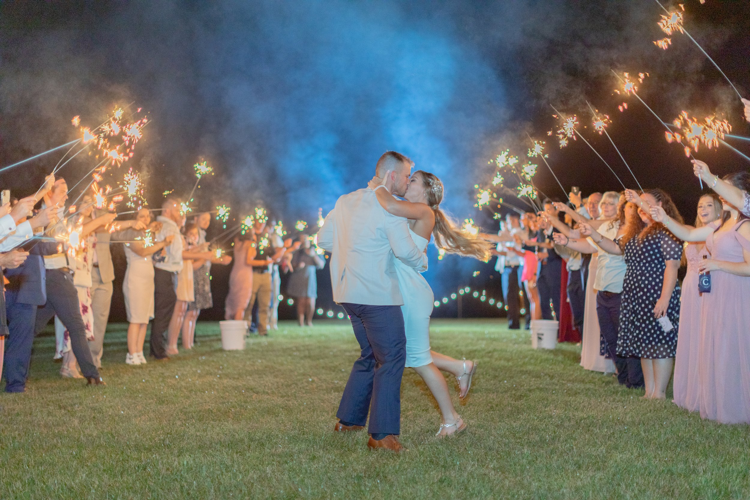 Memorable Ways to End Your Wedding Reception — Emerson Fields Wedding Venue