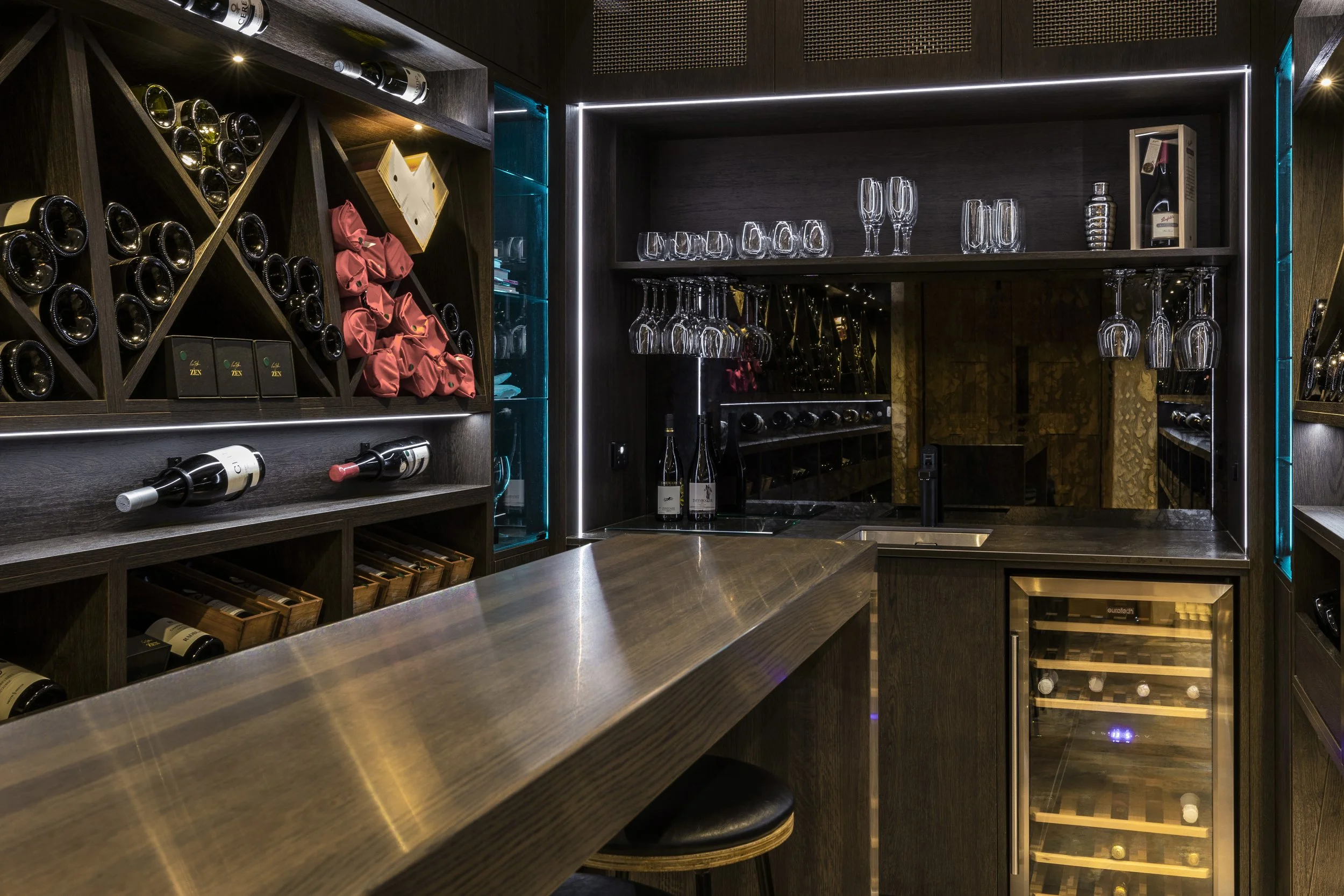 Bespoke Wine Cellar — Graft Joinery