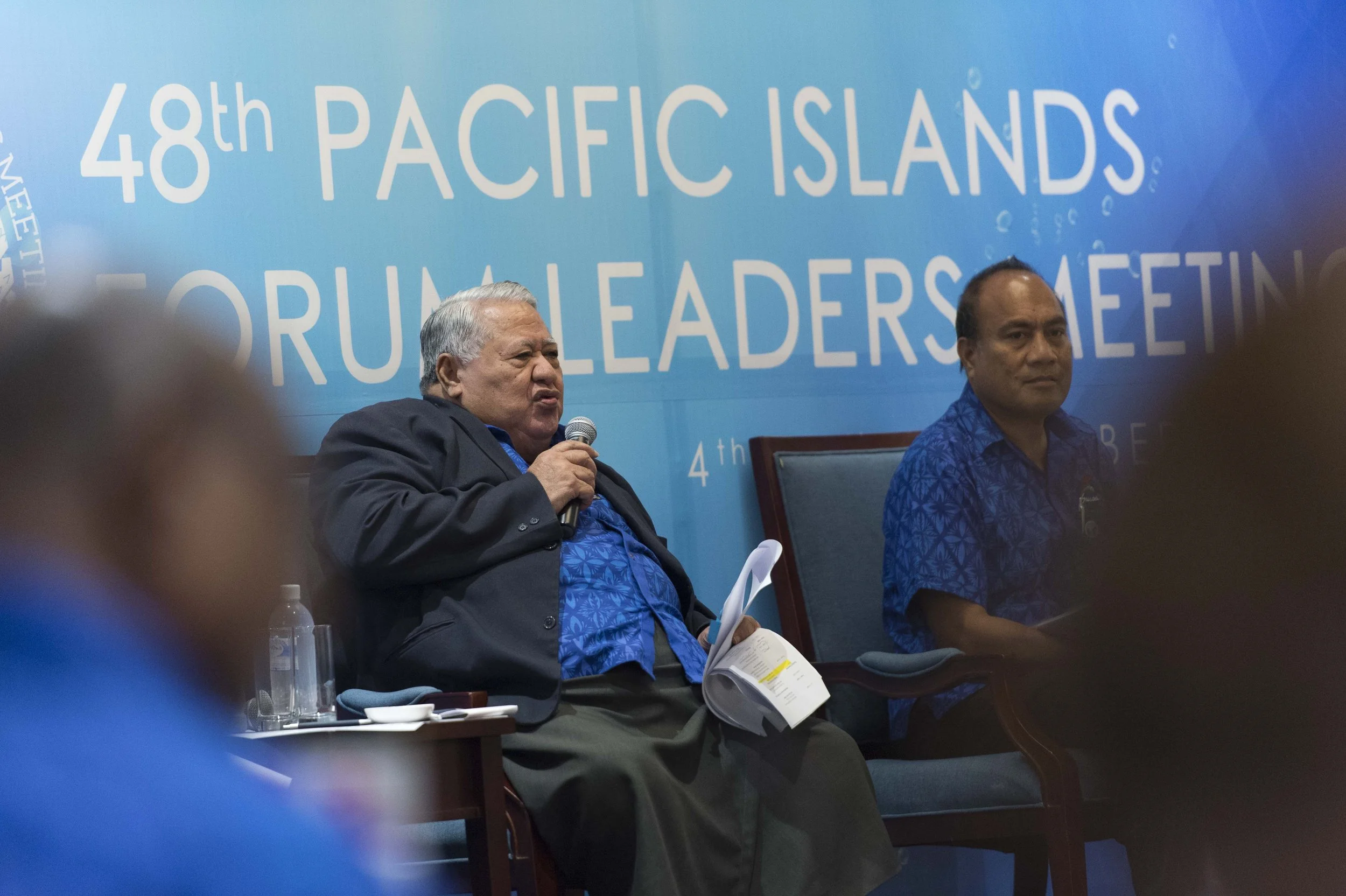 9DASHLINE — The Pacific Islands Forum Secretariat: Challenges and unity