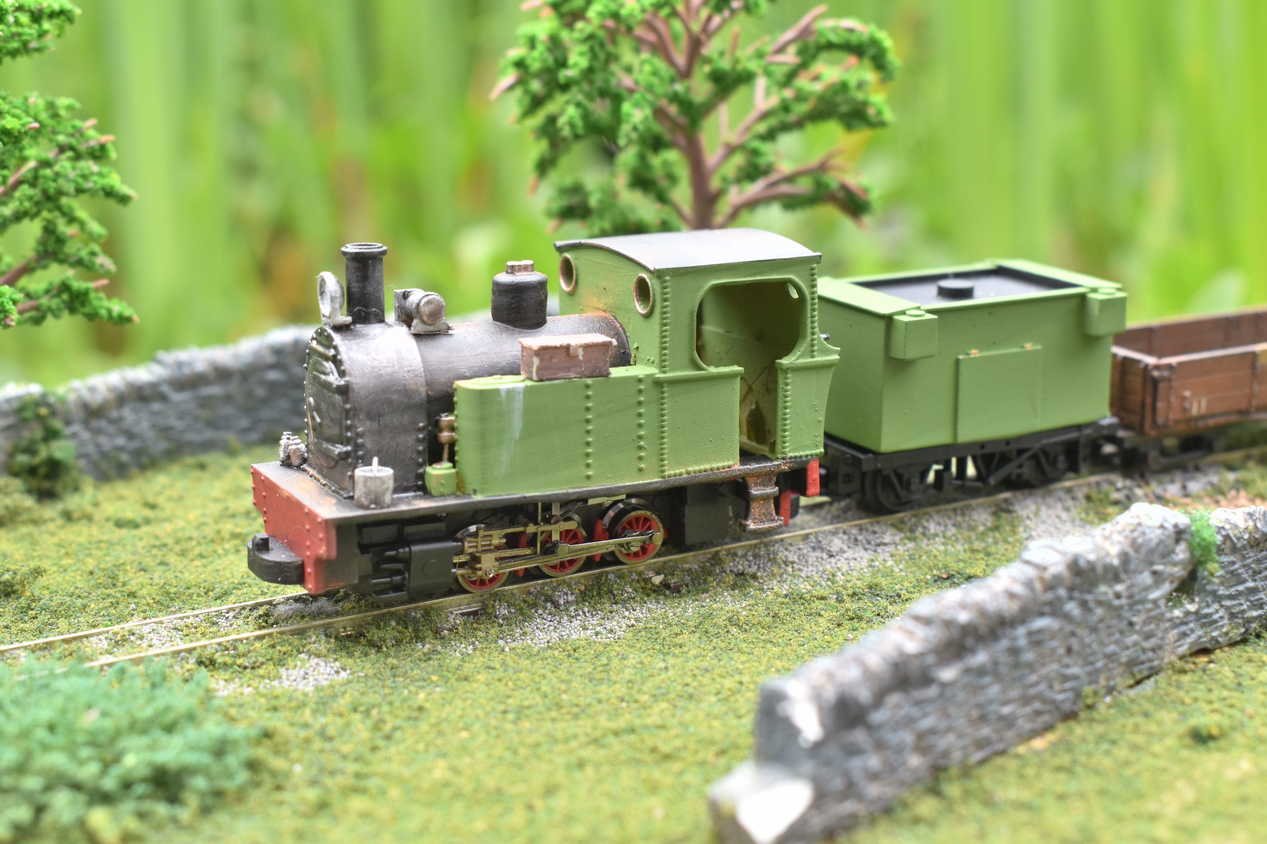 Toys 009 Narrow Gauge Freelance Diesel Locomotive for Kato 109 Chassis ...