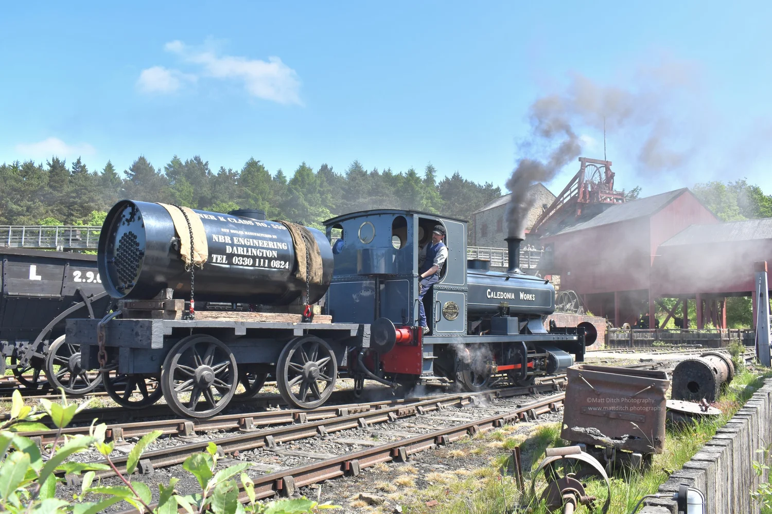 Beamish Colliery Railway 05/06/23 — Matt Ditch Photography