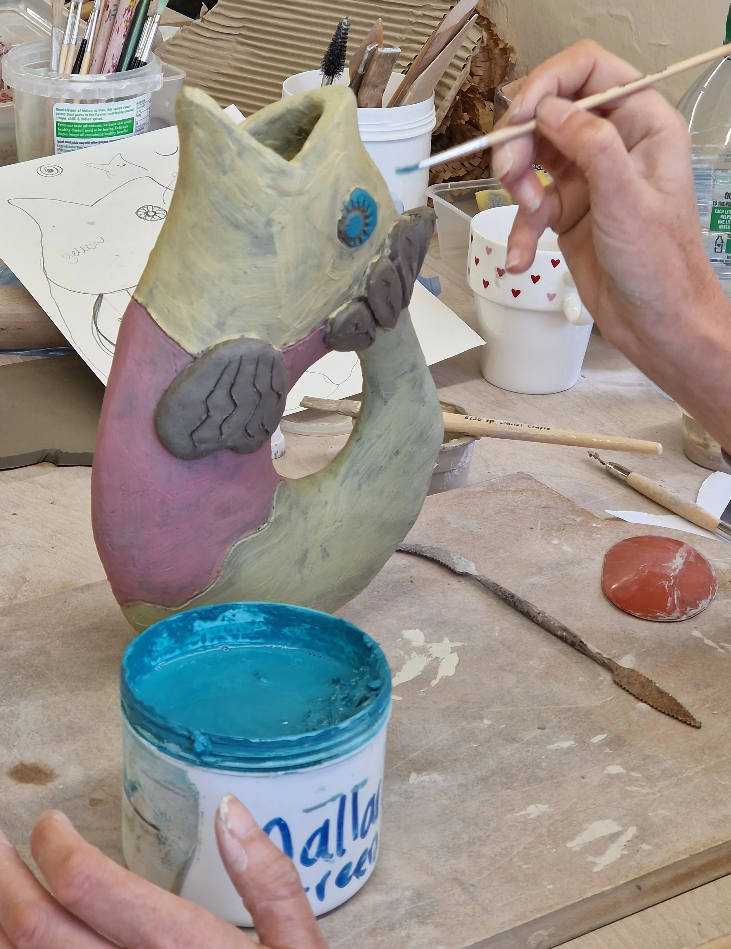 Clay Workshops with Juli Bharucha — Paul Fowler Art Courses