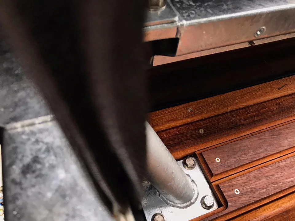 Land Rover Defender teak, oak, walnut or wenge rear load decks. The ...
