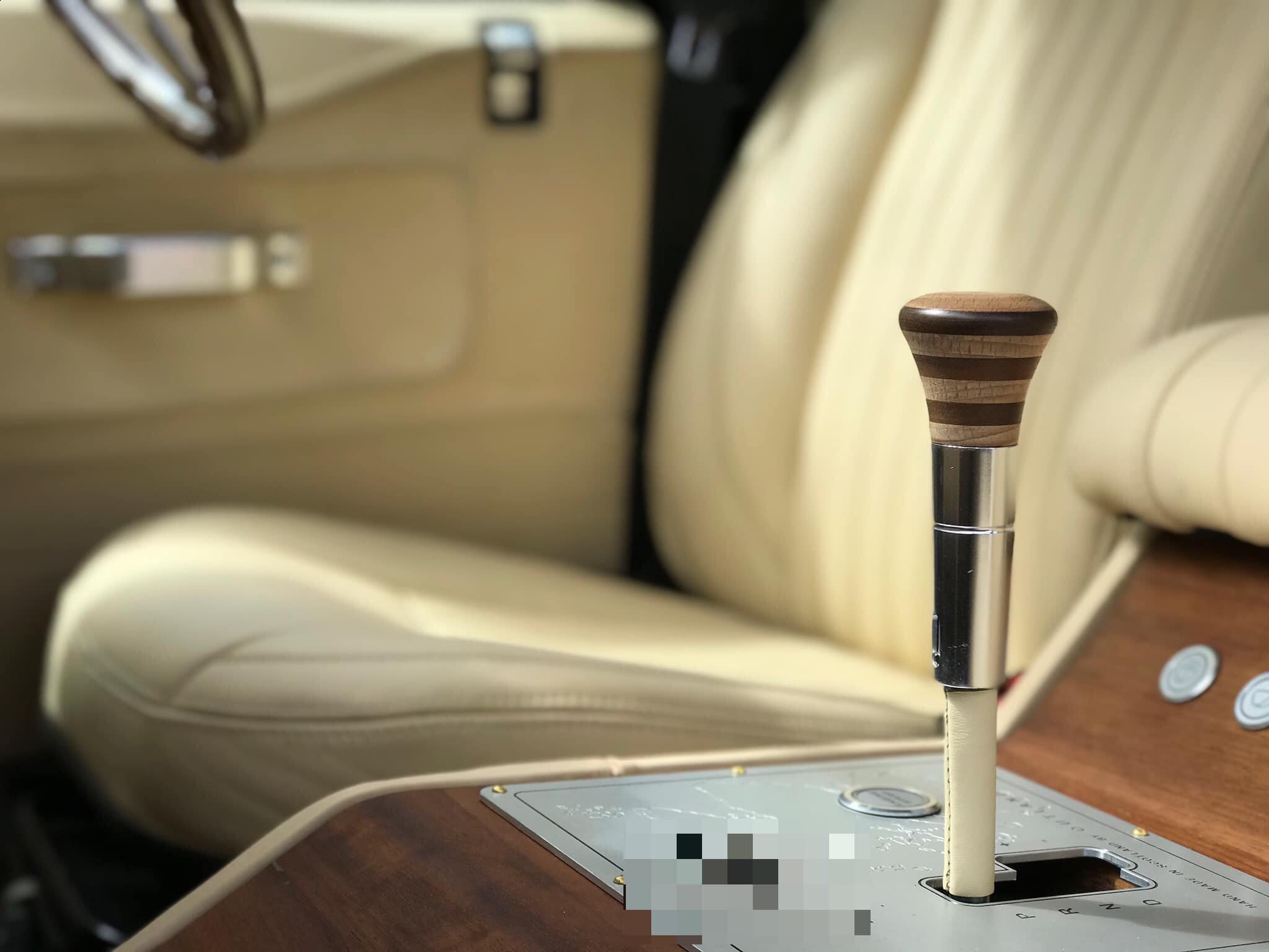 Walnut or Teak Hard Wood Centre Console Cubby Box for Land Rover ...