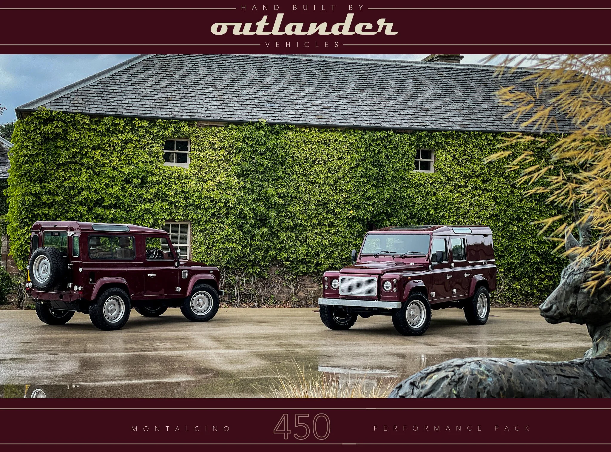 Hand made Land Rover Defenders for sale in Scotland — outlander