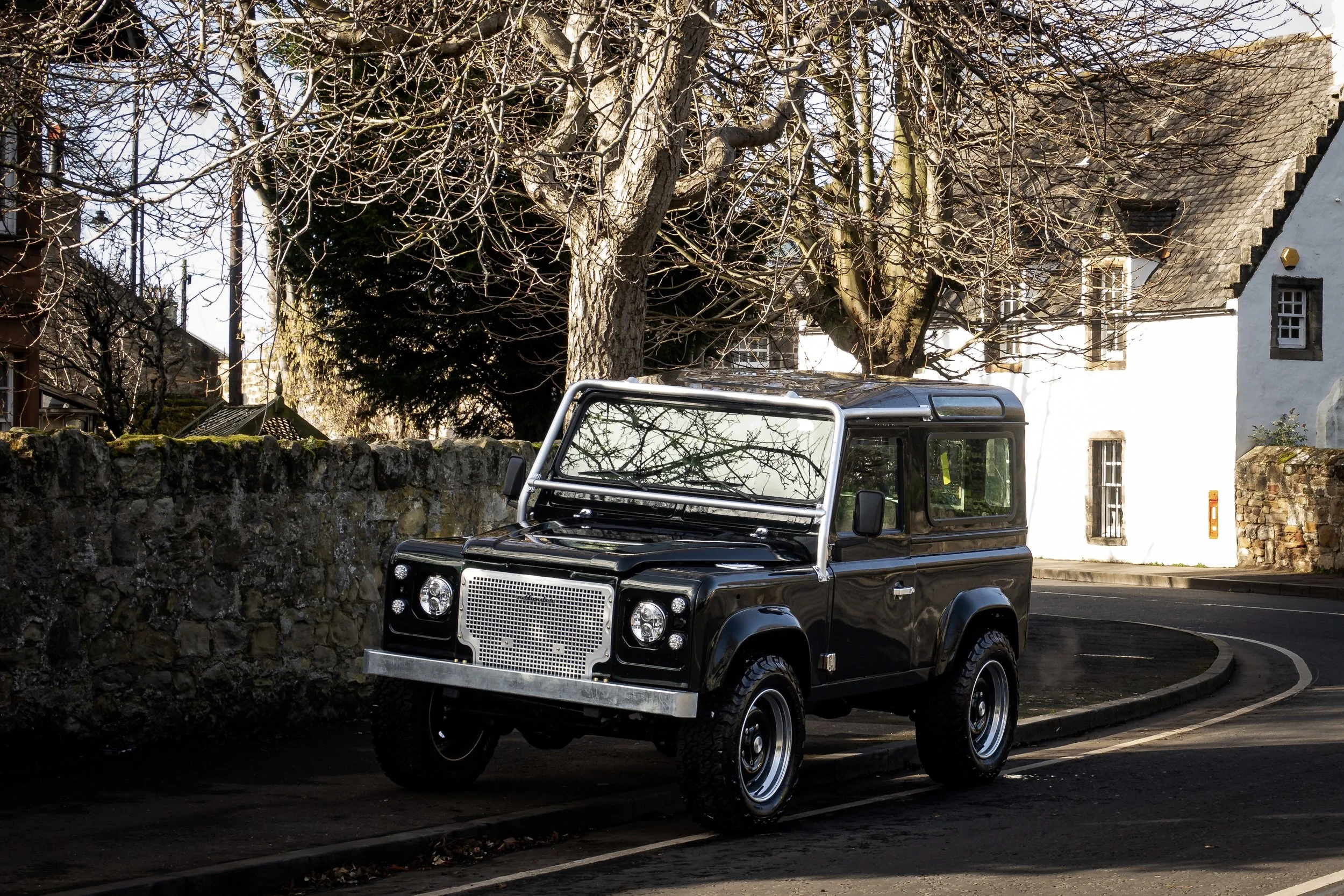 Factory 50th Edition V8 Land Rover Defender with 4spd automatic ...