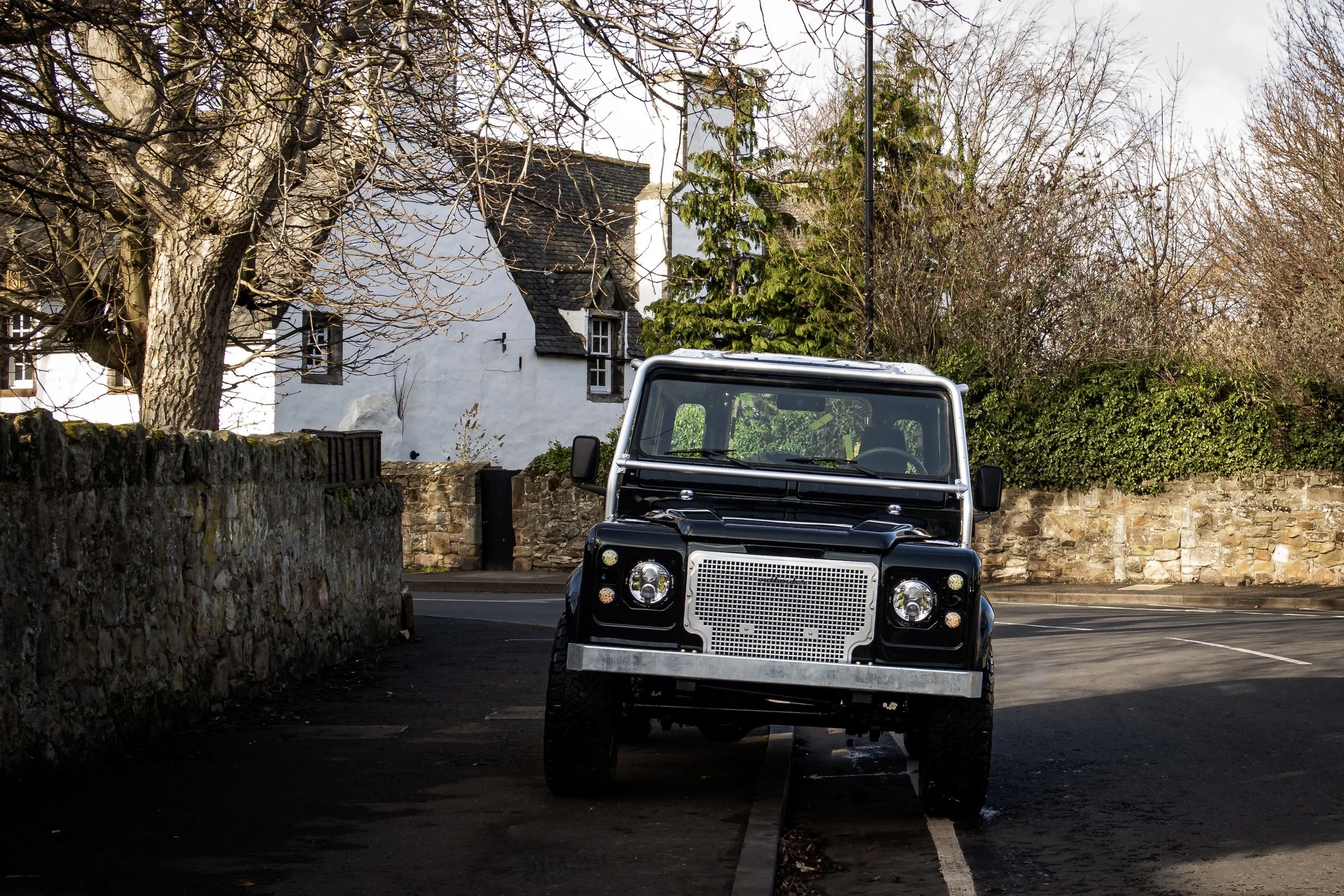 Factory 50th Edition V8 Land Rover Defender with 4spd automatic ...