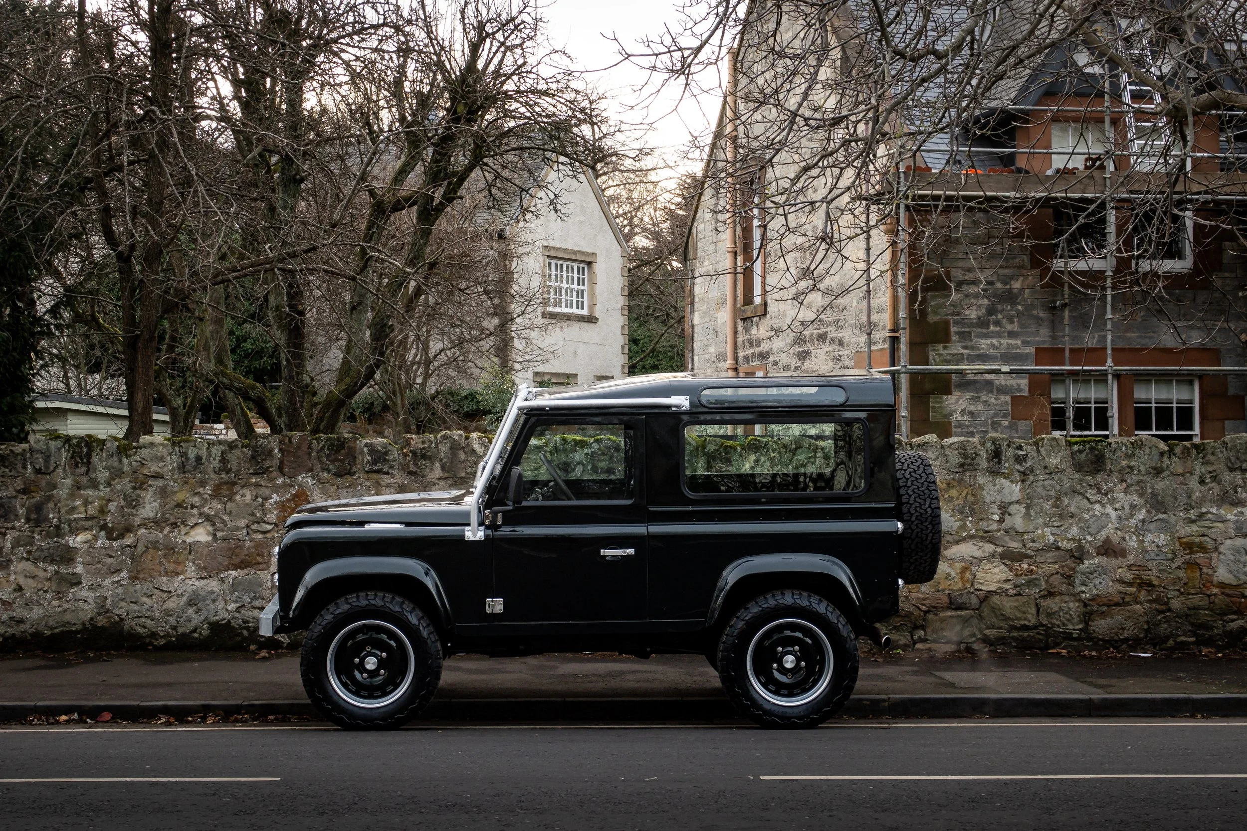 Factory 50th Edition V8 Land Rover Defender with 4spd automatic ...
