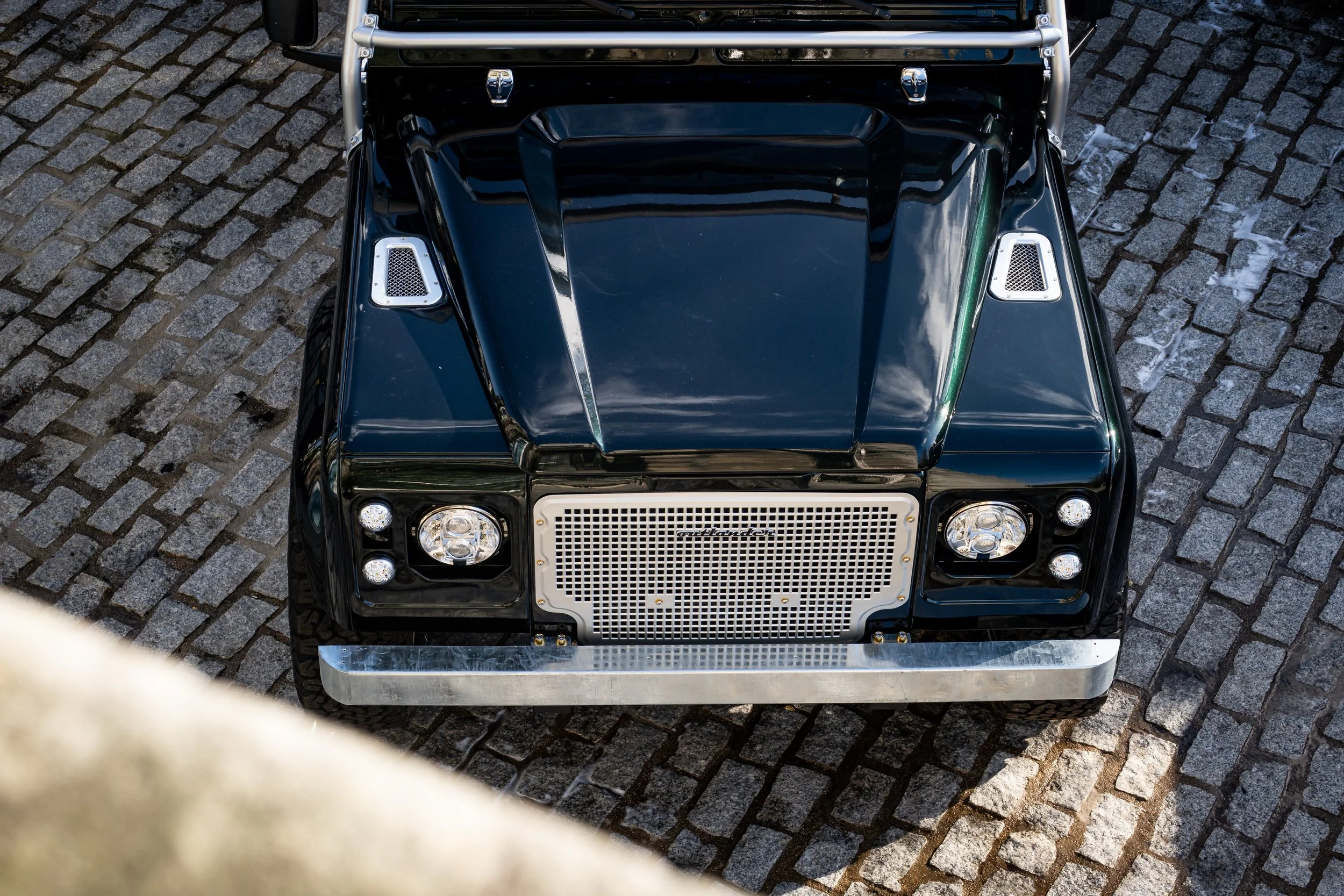 Factory 50th Edition V8 Land Rover Defender with 4spd automatic ...