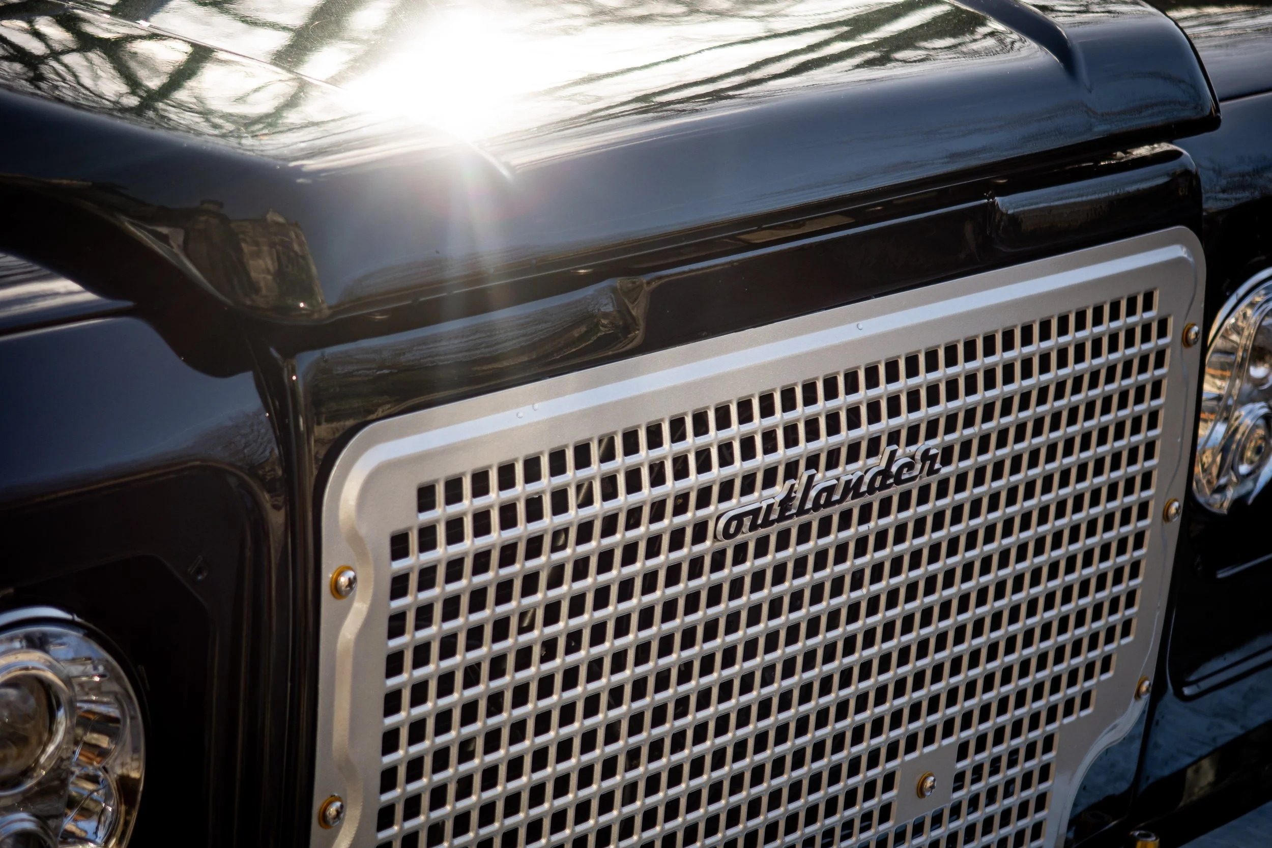 Factory 50th Edition V8 Land Rover Defender with 4spd automatic ...