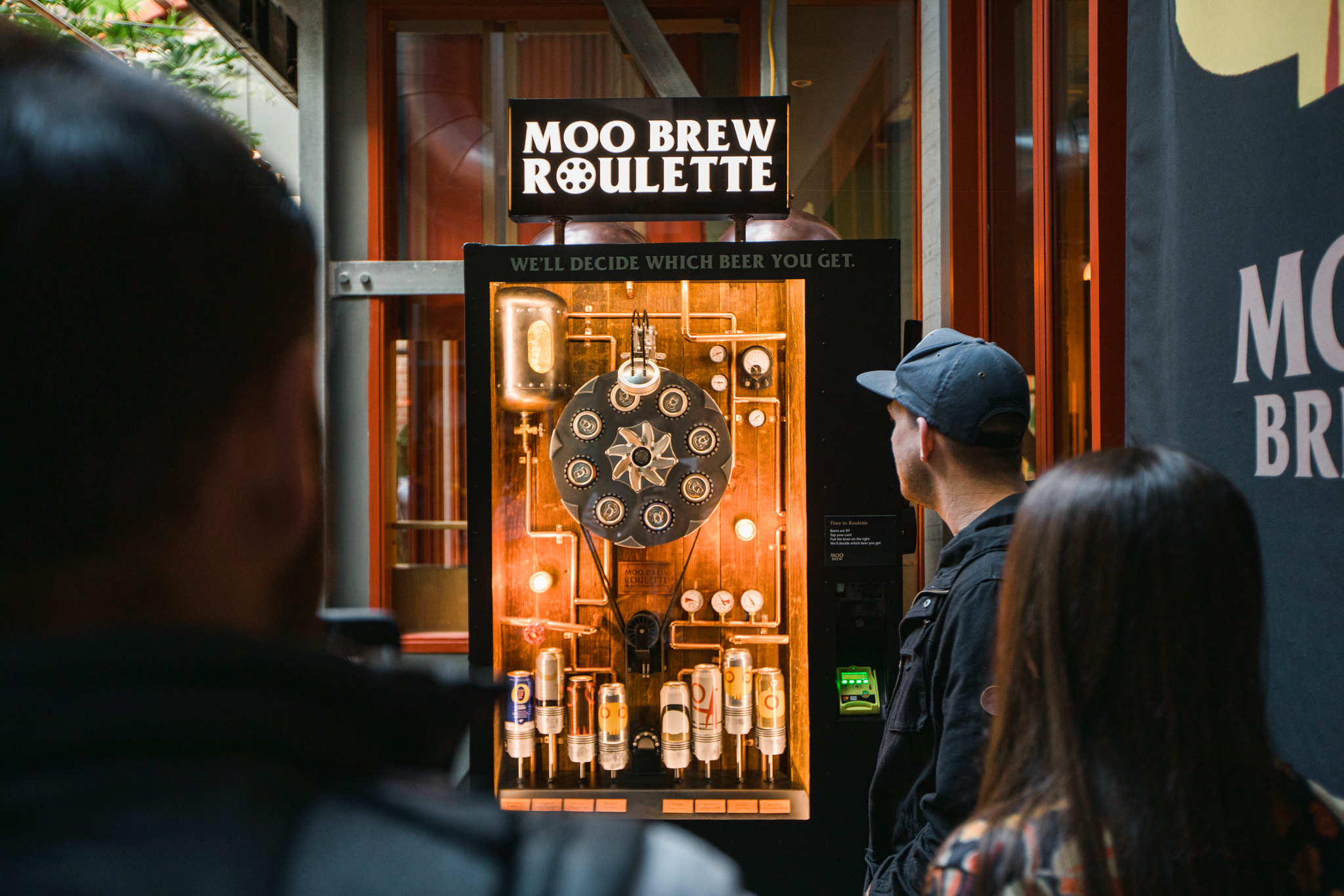 Beer Roulette Machine