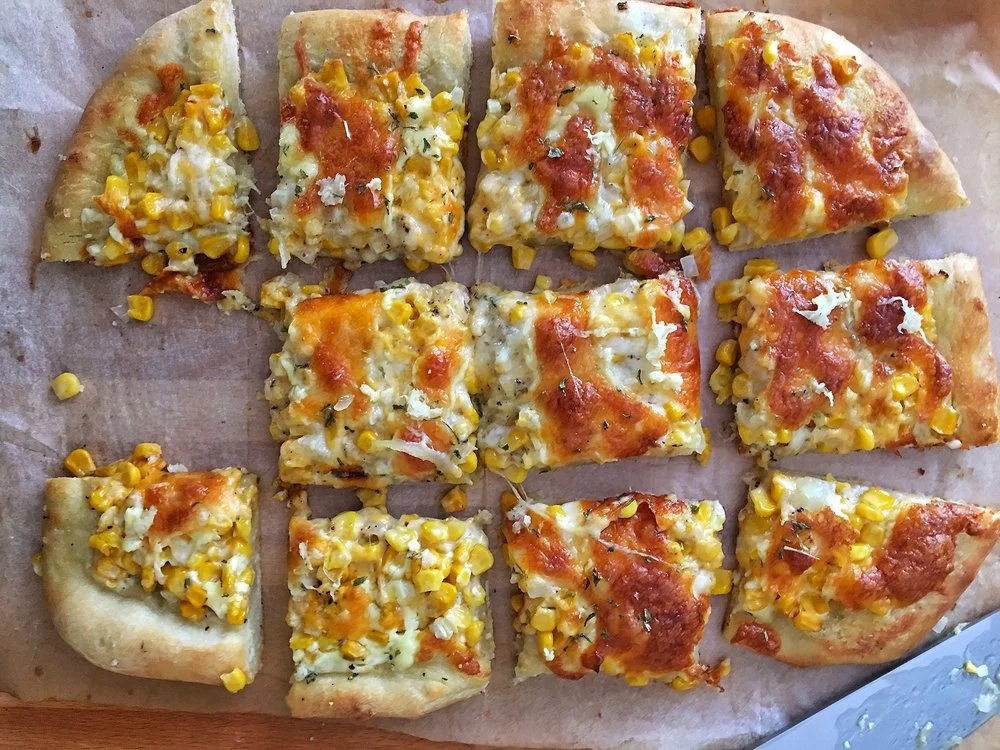 Korean Pizza Corn