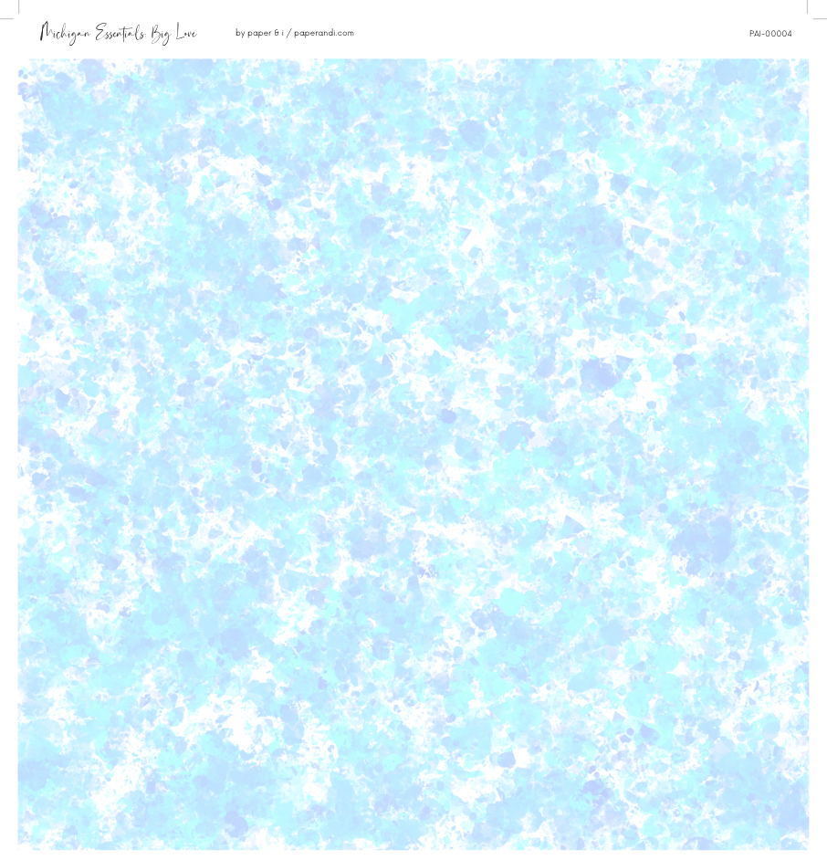 Light Blue Scrapbook Paper
