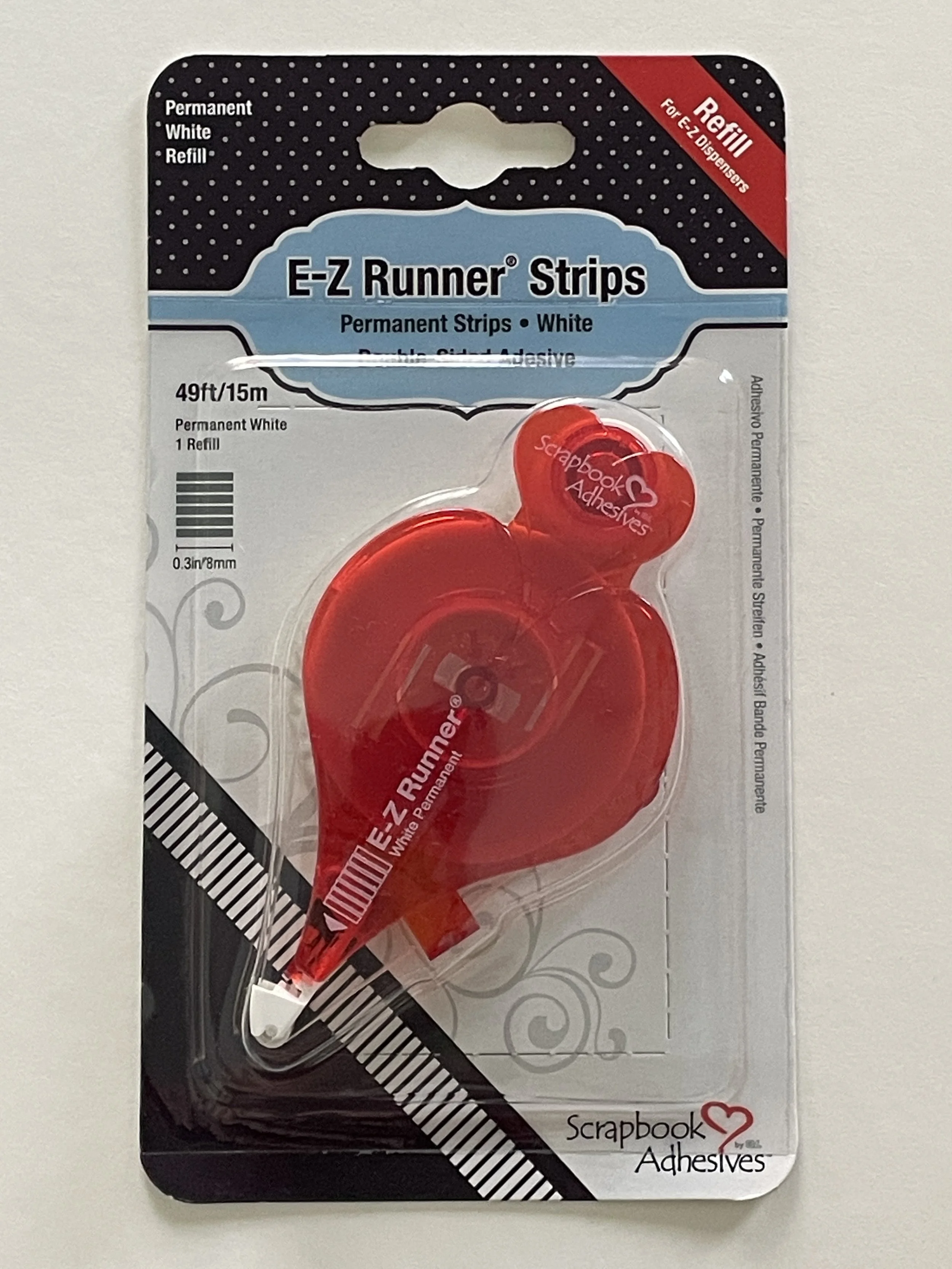 Scrapbook Adhesives – E-Z Runner Strips Permanent Refill — paper & i