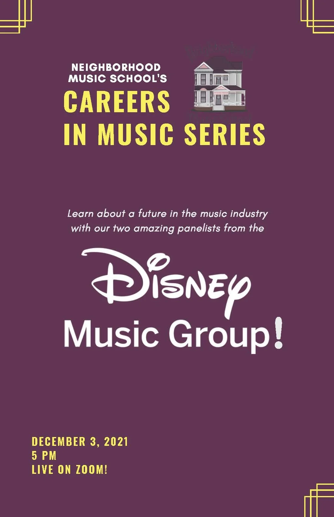 Careers in Music Series — Neighborhood Music School