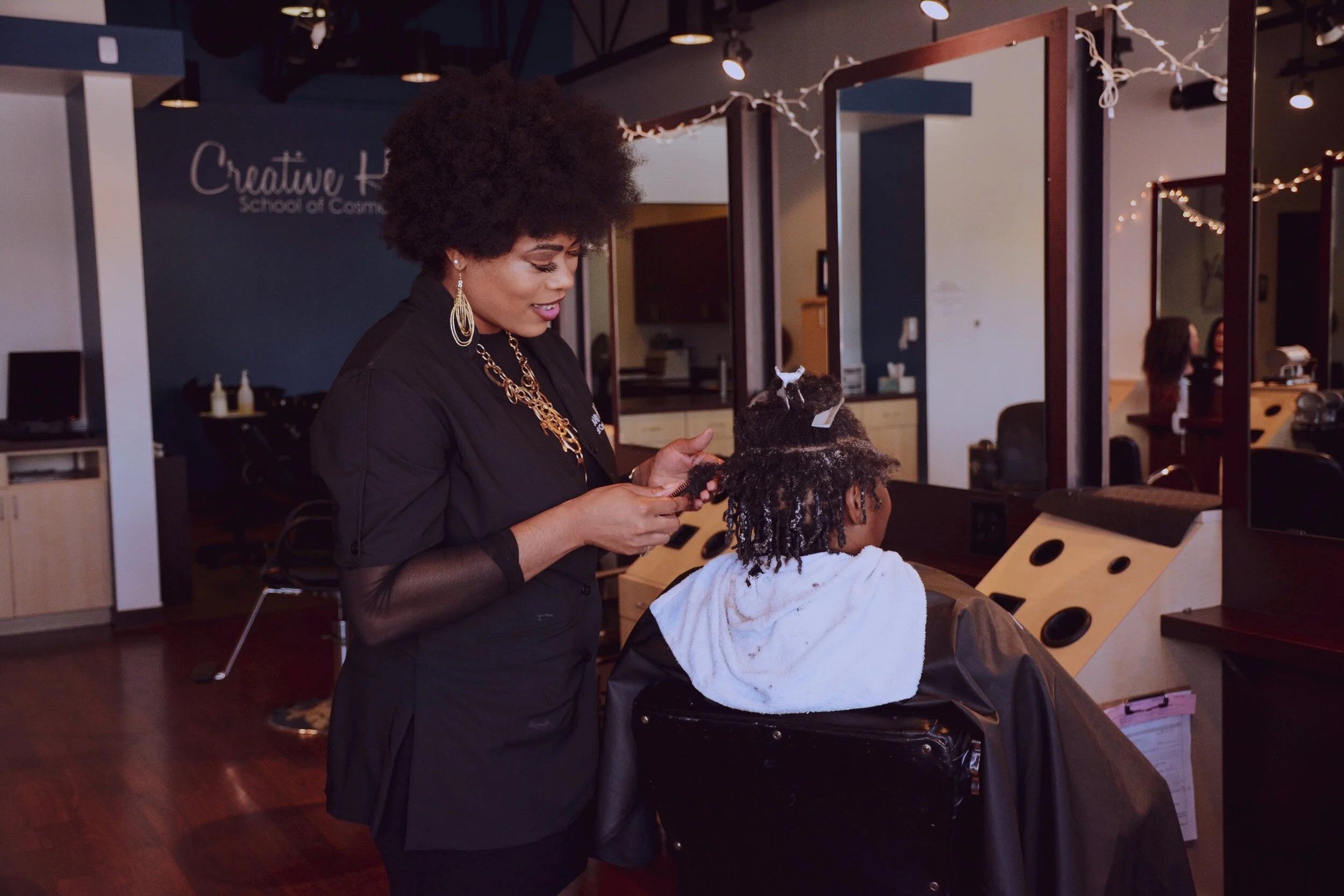 Natural Hair — Creative Hair School Of Cosmetology