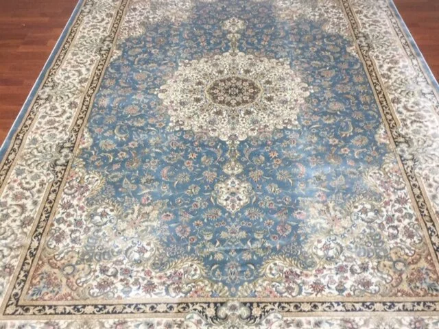 Power-Loom Silk Rugs — Woven Rug Gallery