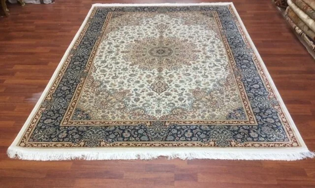 Power-Loom Silk Rugs — Woven Rug Gallery