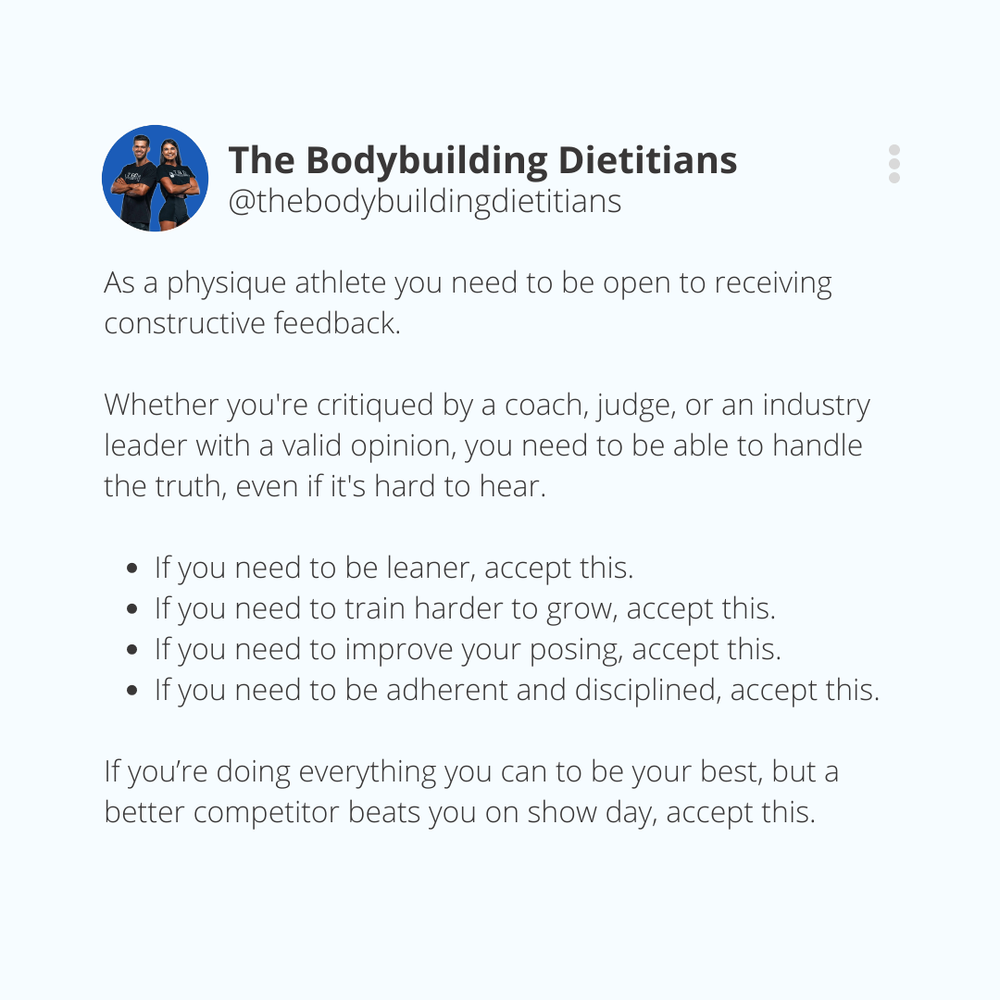 How To Handle Judges Feedback As A Bodybuilder — The Bodybuilding ...