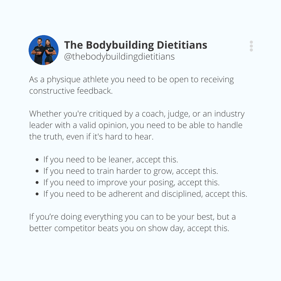 How To Handle Judges Feedback As A Bodybuilder — The Bodybuilding ...