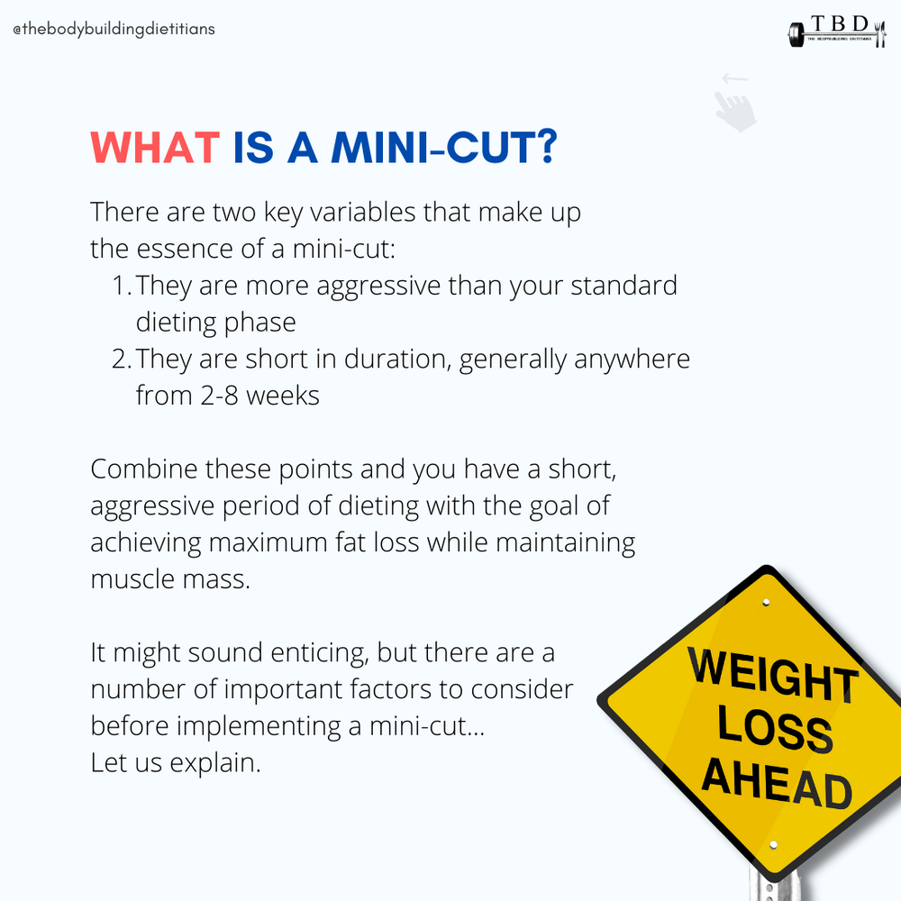 Your Guide To Mini-Cuts - Faster Fat Loss! — The Bodybuilding Dietitians