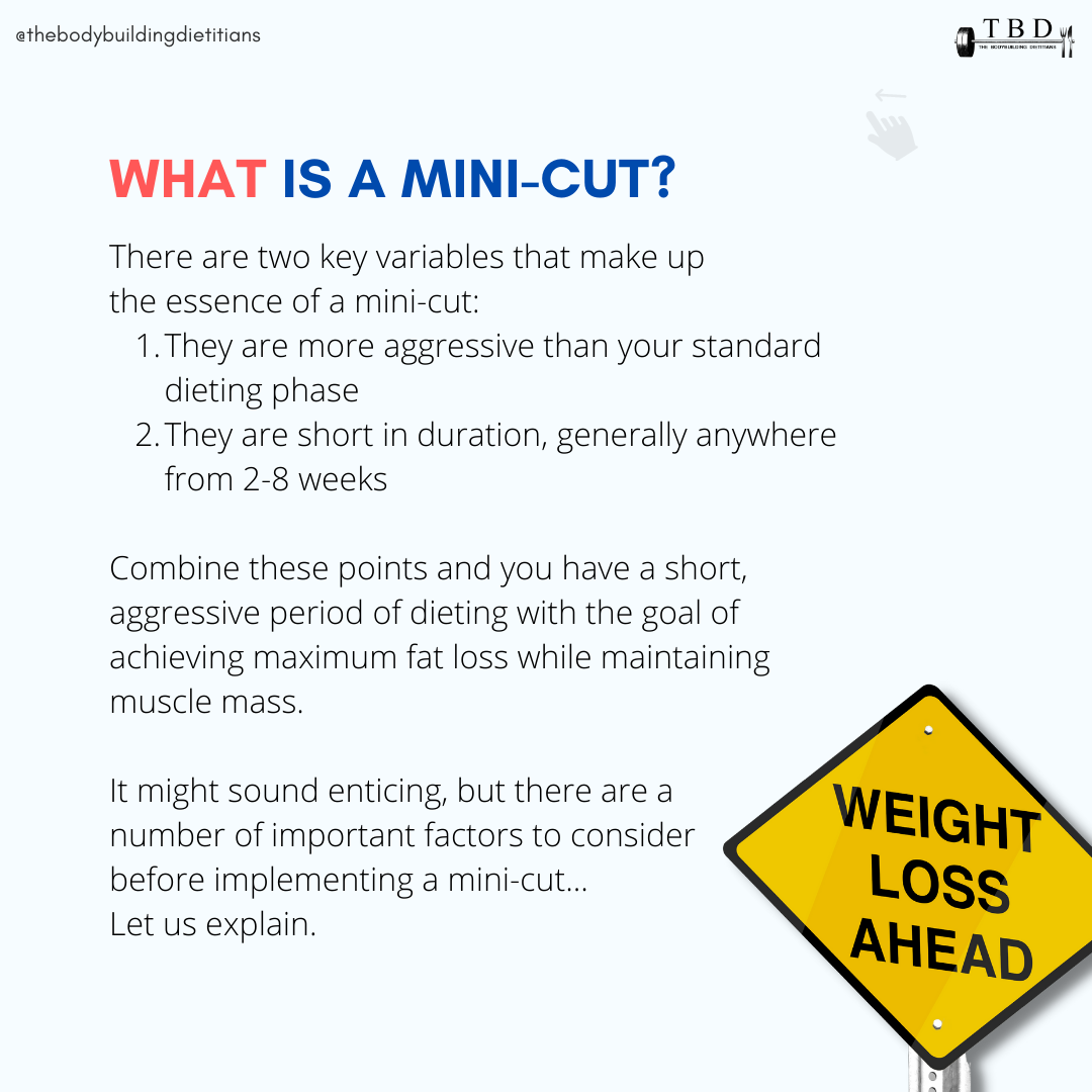 Your Guide To Mini-Cuts - Faster Fat Loss! — The Bodybuilding Dietitians